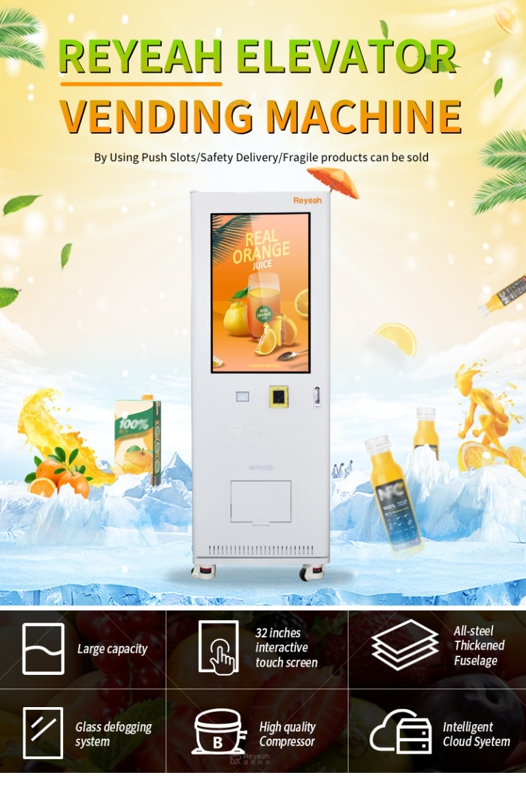 Fresh Food Elevator Vending Machine - Reyeah