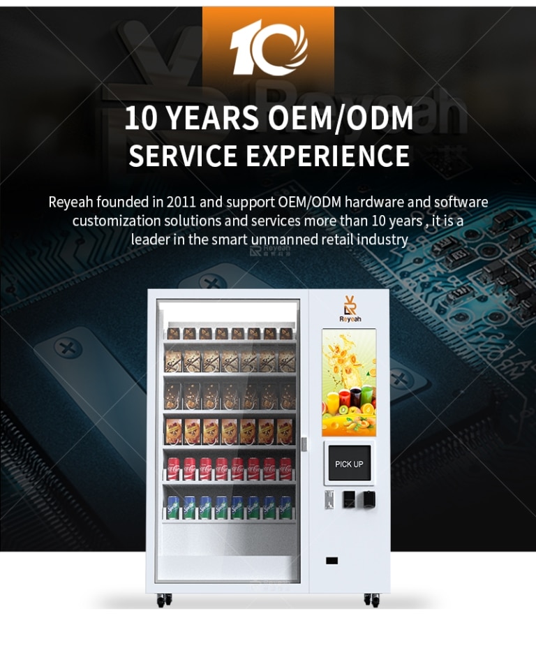 Healthy Food Vending Machine - Reyeah