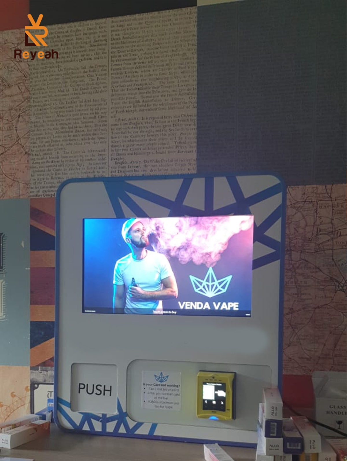 Countertop Vending Machines Solution - Reyeah