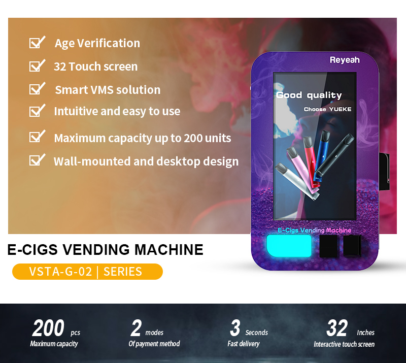 Vape Vending Machine Whosale - Reyeah