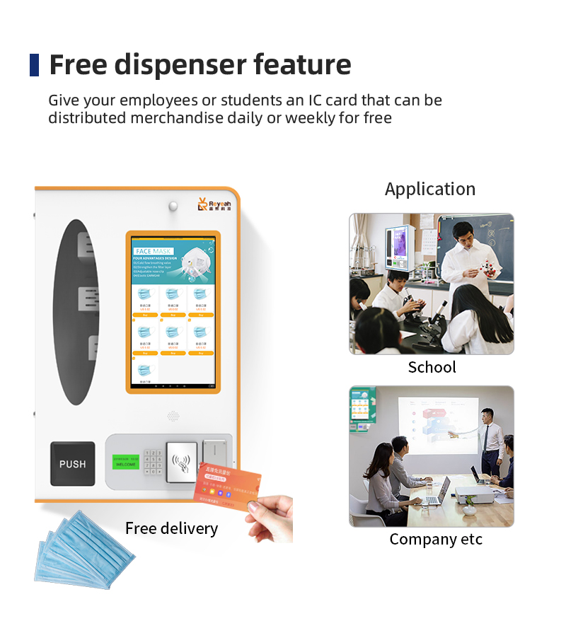 Condom Wall Mounted Vending Machine - Reyeah