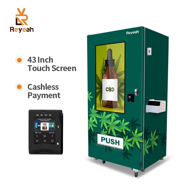 Age Verification Weed Vending Machine - Reyeah