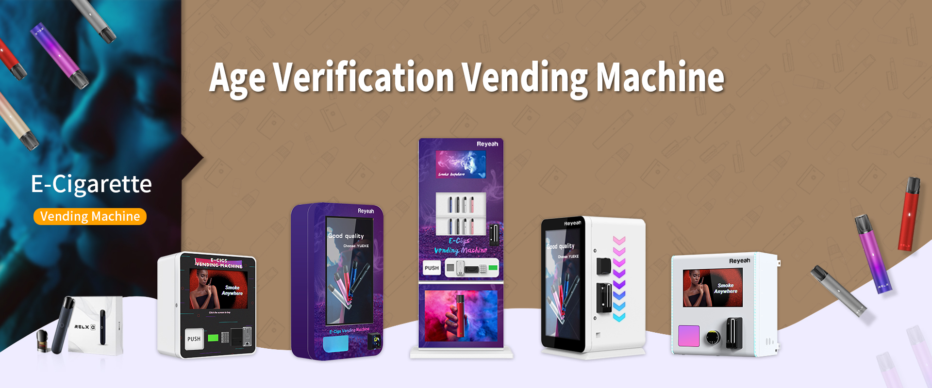 Wall Mounted Vending Machines Solution - Reyeah