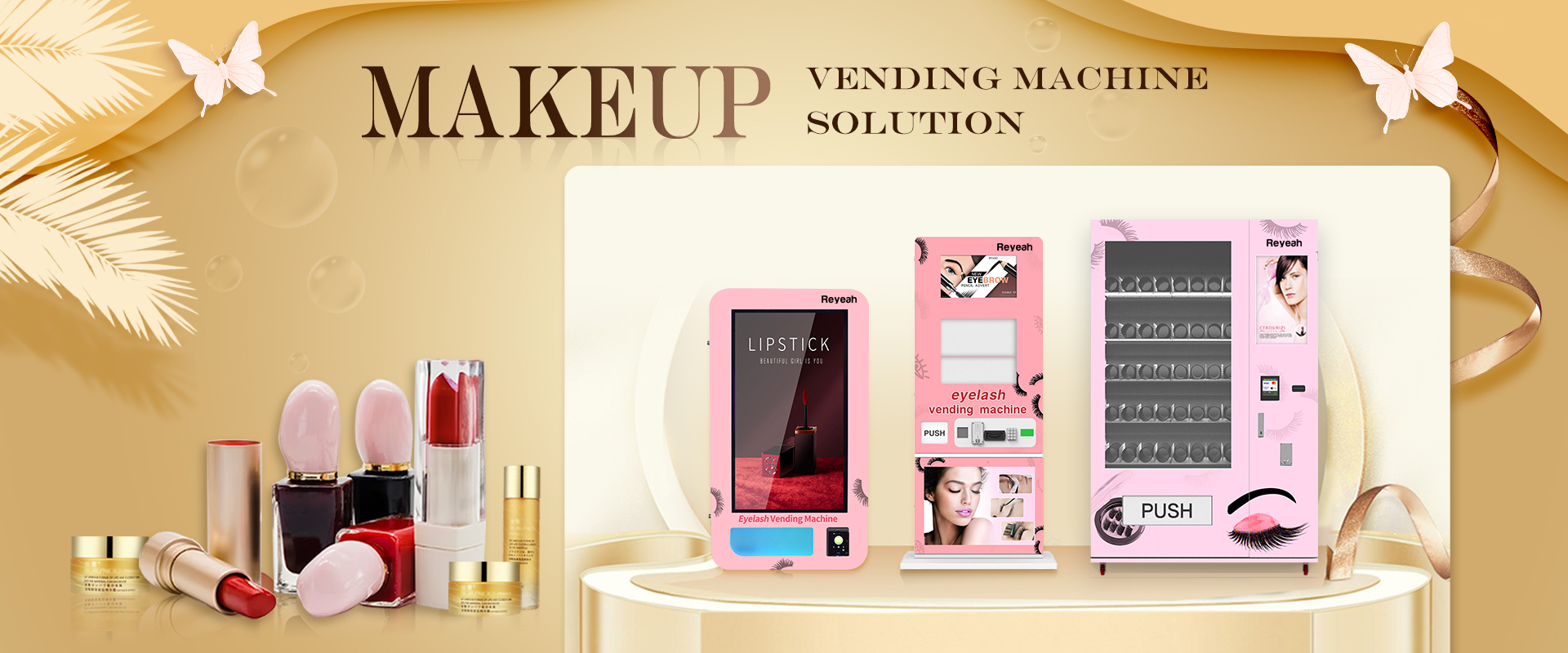 Interactive Makeup Vending Machine | Saubhaya Makeup