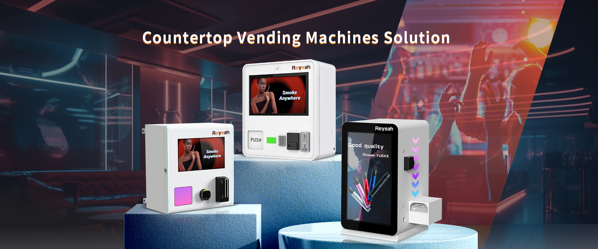 Countertop Vending Machines Solution - Reyeah