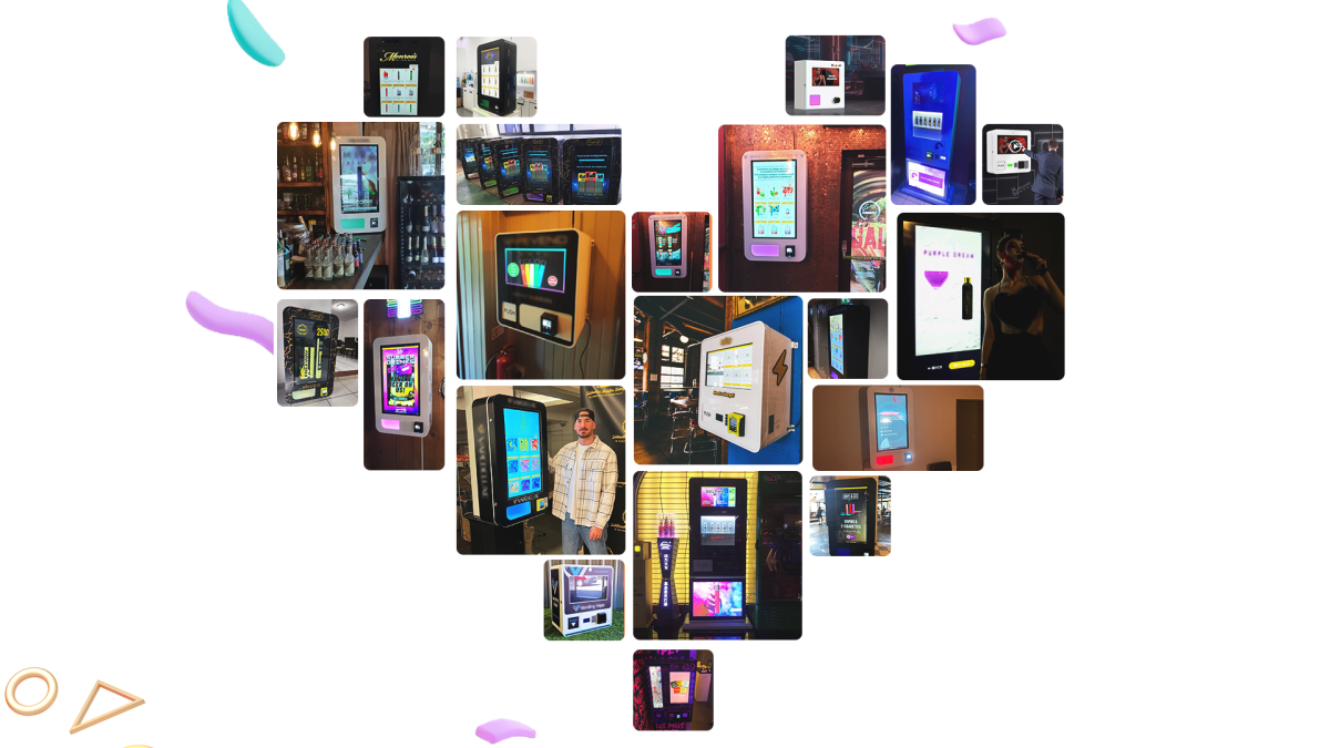 Wall Mounted Vending Machines Solution - Reyeah