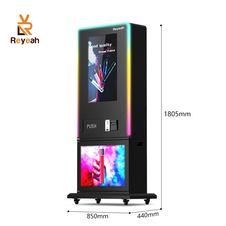 Biometric Verification Vape Vending Machine - Reyeah