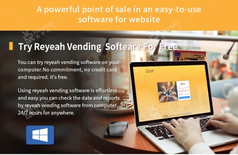 Biometric Verification Vape Vending Machine - Reyeah