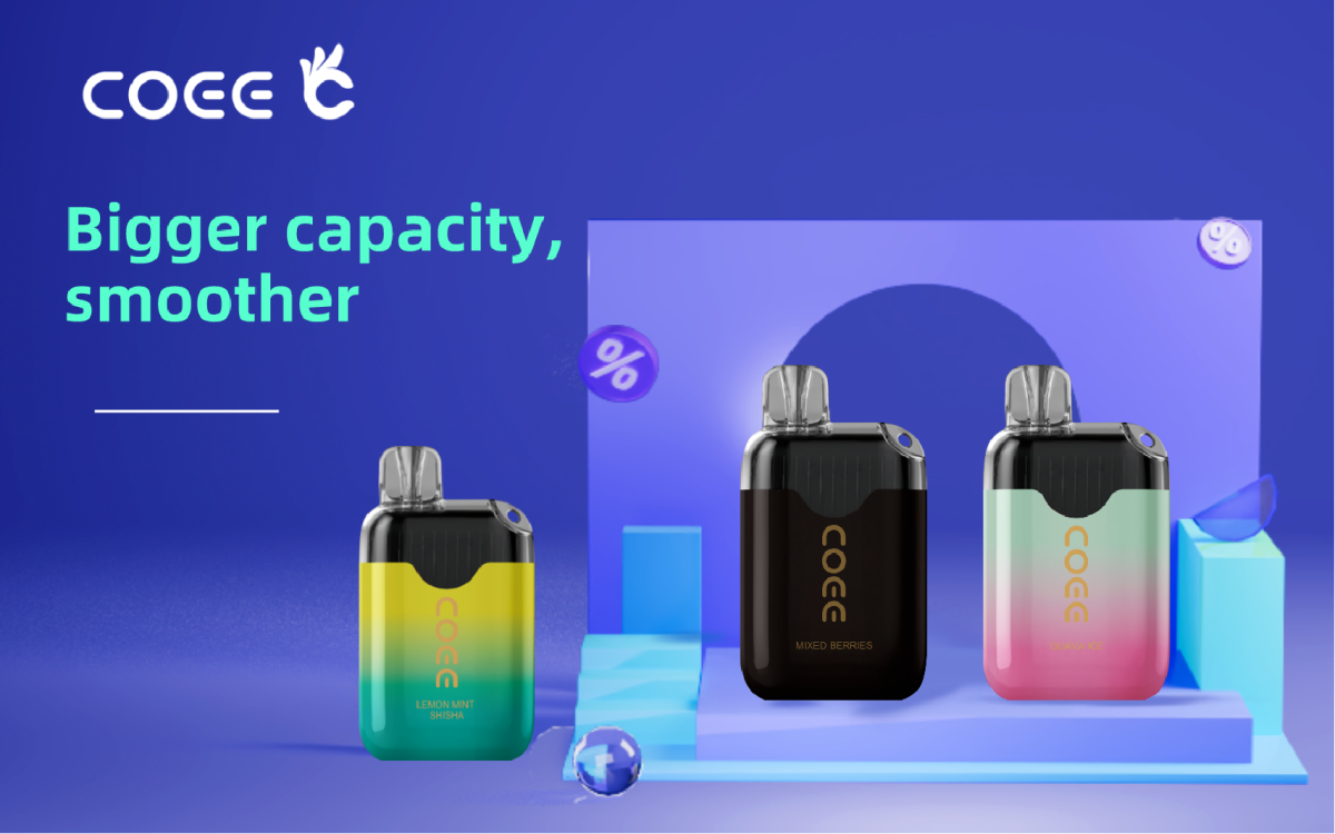 COEE Vape Manufacturer with Reyeah Vending Machine