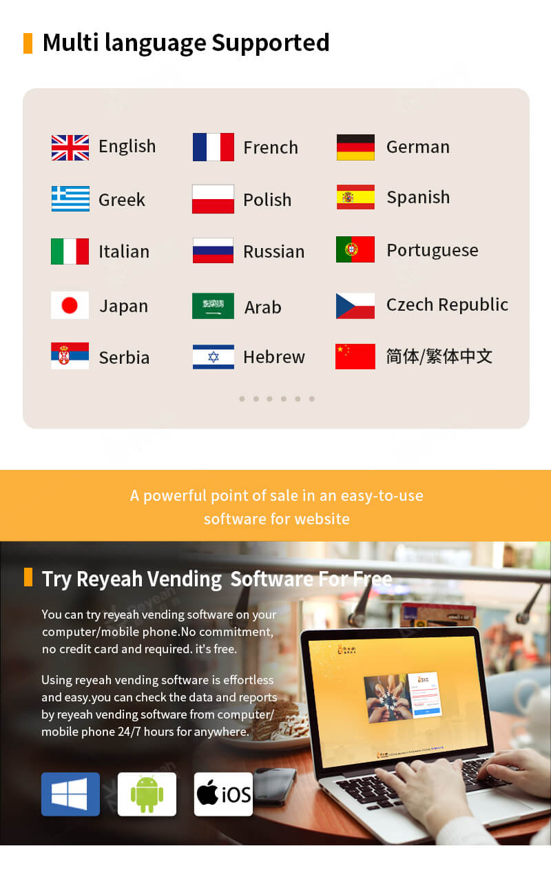 Vape Vending Machine Whosale - Reyeah