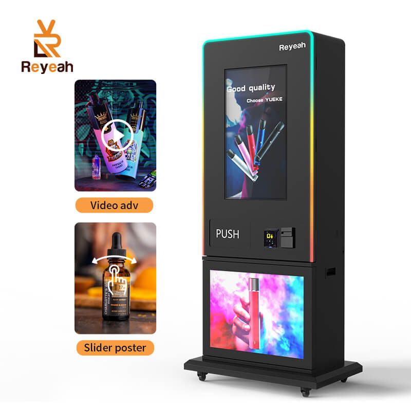 Vape Standing Vending Machine With Wheels-J12 - Reyeah
