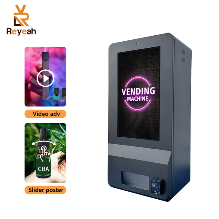 Waterproof Outdoor Vending Machine With Age Identification J02 Pro - Reyeah
