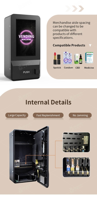 Waterproof Outdoor Vending Machine With Age Identification J02 Pro - Reyeah