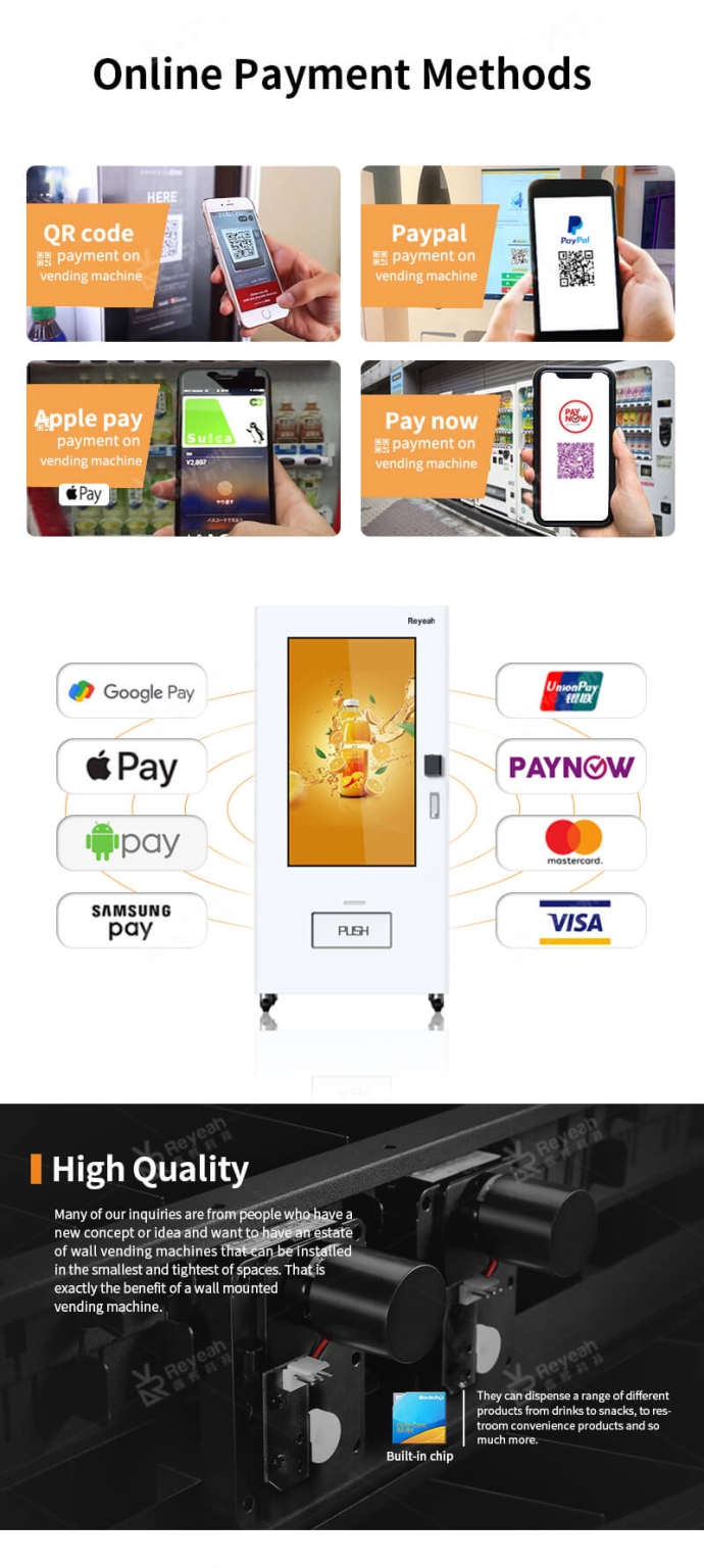 Fresh Food Elevator Vending Machine T1-02 - Reyeah