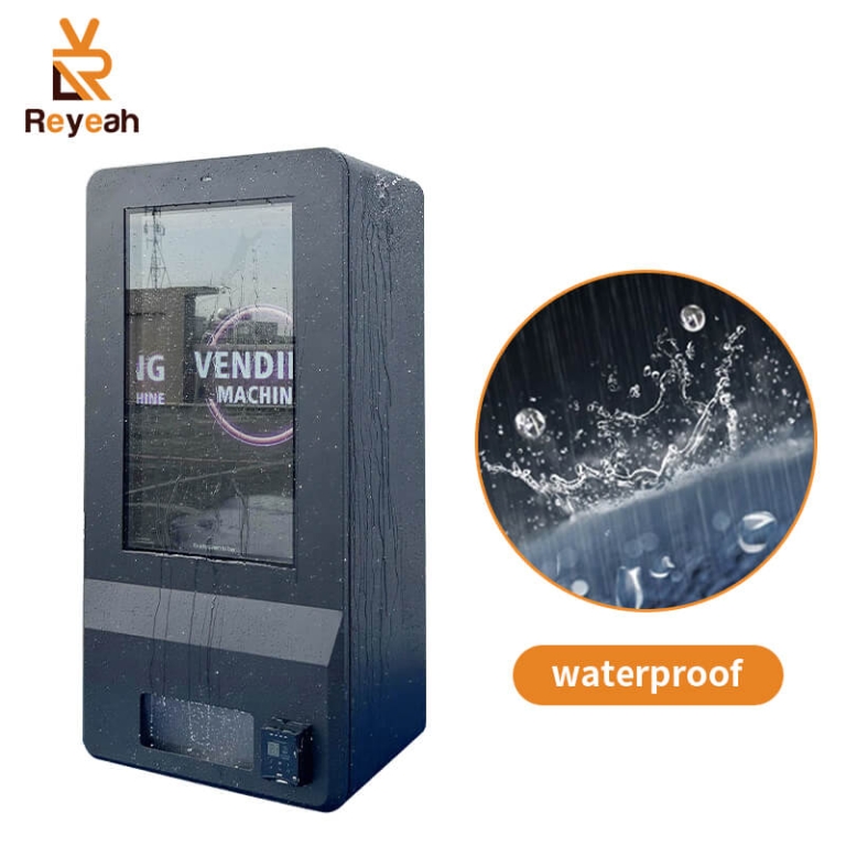Waterproof Outdoor Vending Machine With Age Identification J02 Pro - Reyeah