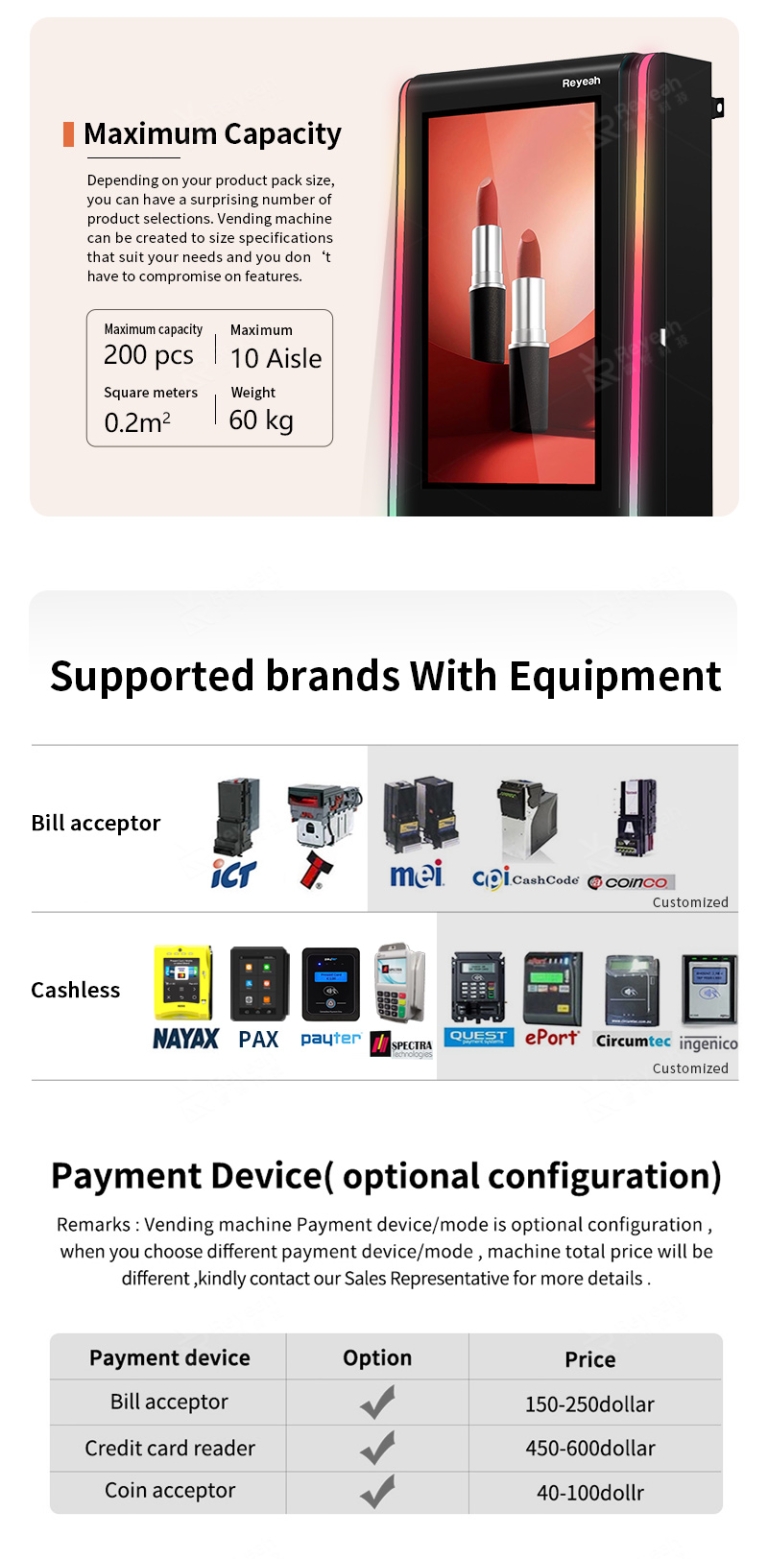 Makeup Vending Machine For Sale – G Pro 01 - Reyeah