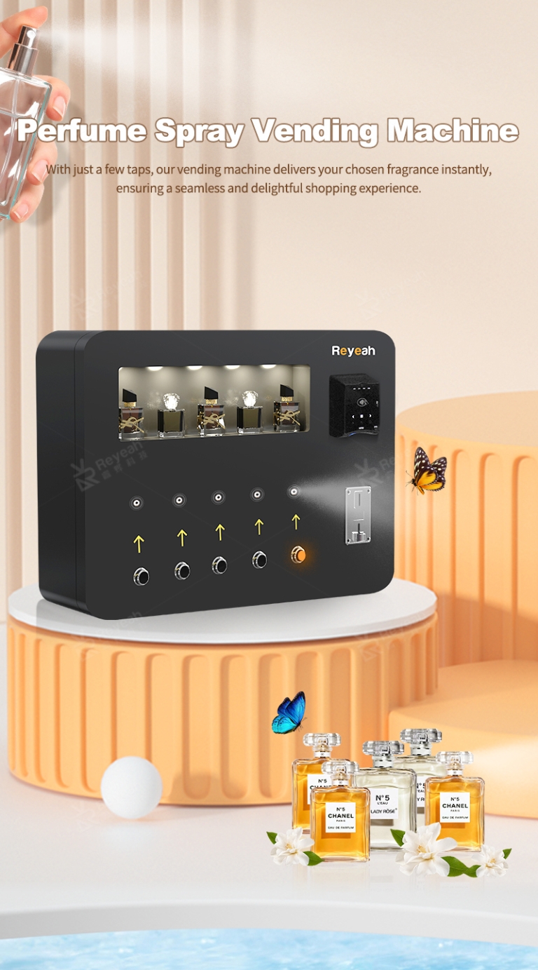 Perfume Spray Vending Machine V-P02 - Reyeah