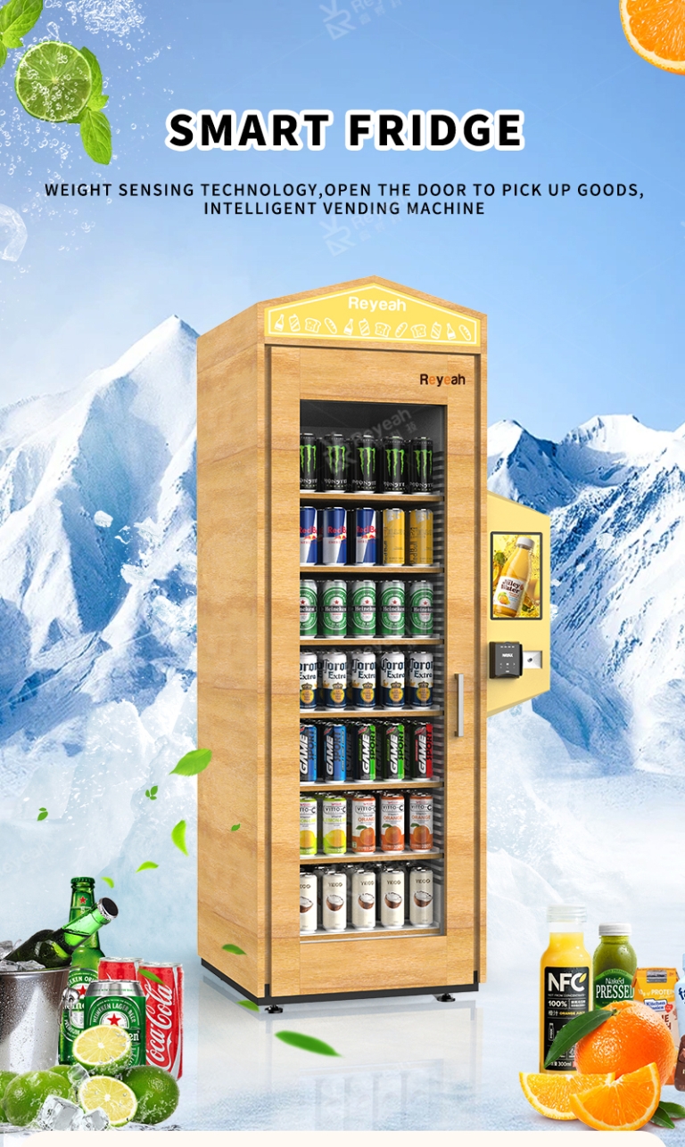 Smart Fridge Vending Machine Solution- Reyeah