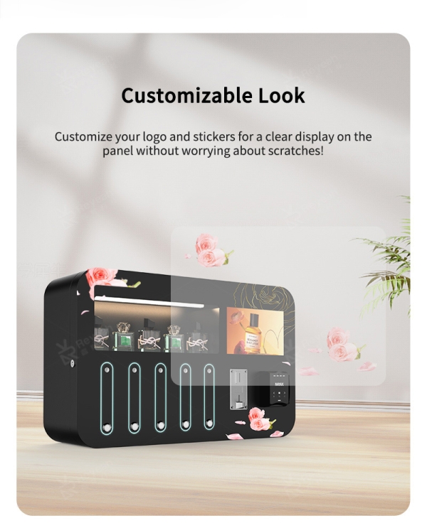 Enhanced Perfume Spray Vending Machine V-P02 Pro With Screen - Reyeah