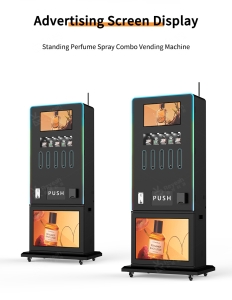 Enhanced Perfume Spray Vending Machine V-P02 Pro With Screen - Reyeah
