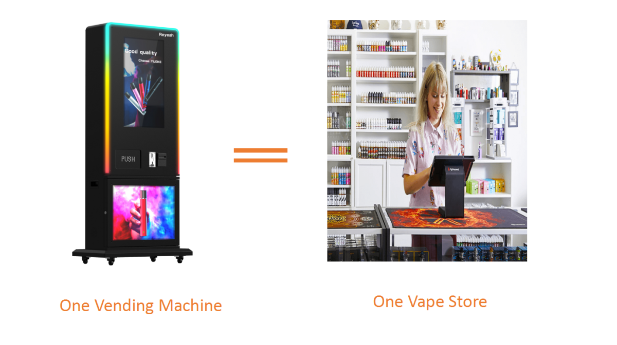 Vape Vending Machine Solution - Reyeah